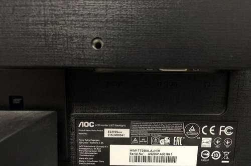 Монитор Aoc E2270S hdmi