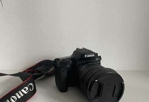 Canon eos 77d + sigma 17-50