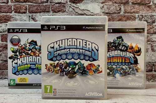 Skylanders для PS3 (3 части одним комплектом)