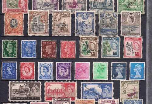Великобритания и ее Колонии коллекция марок