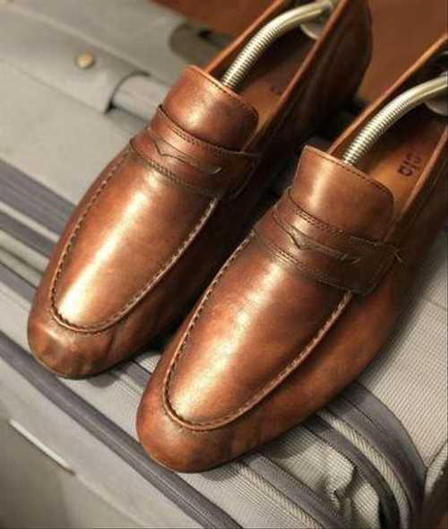 Кожаные туфли мужские