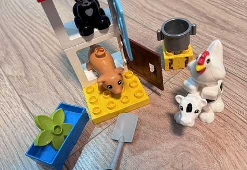 Lego duplo ферма животные 10870