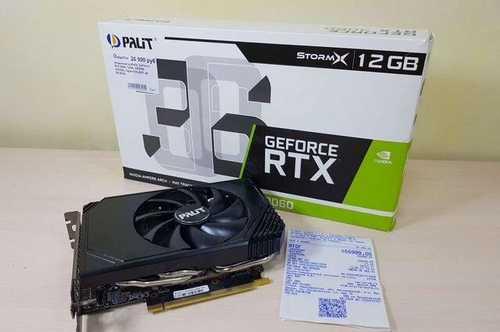 Видеокарта GTX 3060 12Gb, гарантия днс