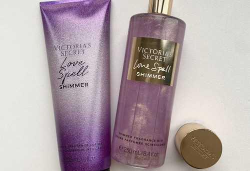 Love Spell Shimmer Victoria's Secret набор