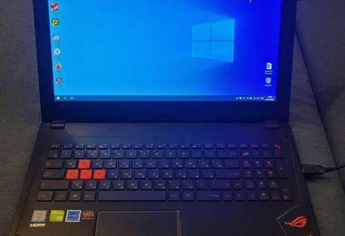 Игровой ноутбук Asus ROG strix i7/GTX1060/RAM24