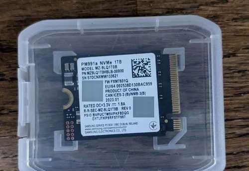 Ssd m2 nvme 1tb 2230 Samsung pm991a