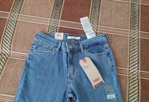 Джинсы женские levis 711 W26 L30 из США