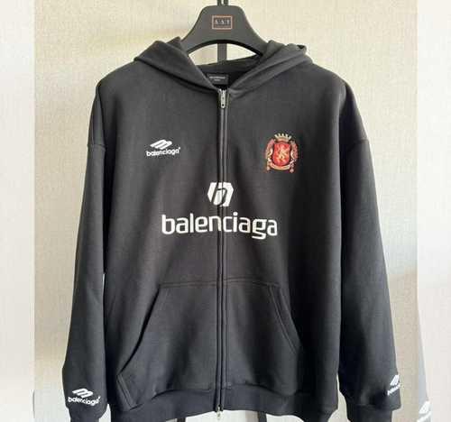 Balenciaga Paris Soccer Zip Hoodie худи