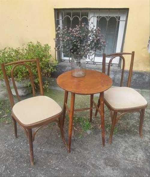 Венская мебель стол и стулья