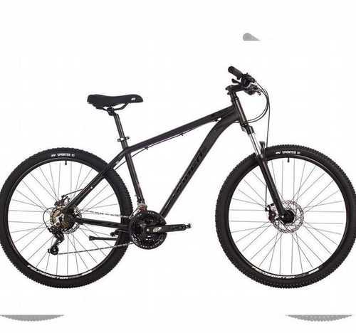 Горный велосипед Stinger Element Evo 27.5, год 2024, цвет Черный, ростовка 20