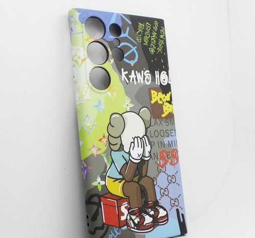 Чехол "kaws" на Samsung Galaxy S23 Ultra