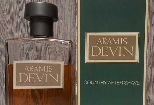 Aramis Devin County After shave винтаж