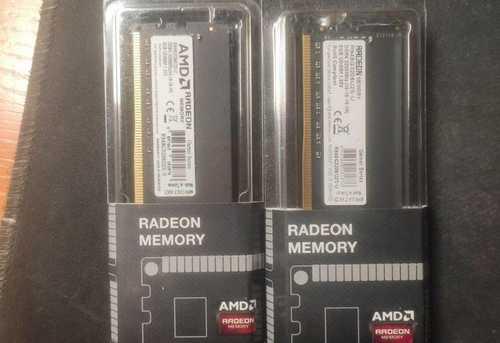 Оперативная память AMD DDR4 (8+8) Gb 3200 MHz