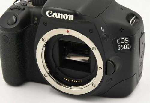 Зеркальный фотоаппарат canon 550d body