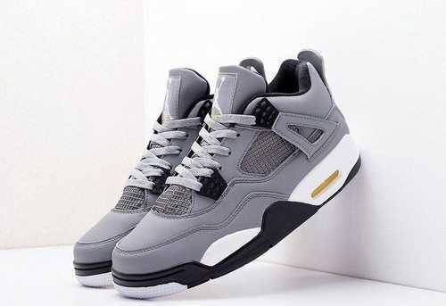 Кроссовки Nike Air Jordan 4 Retro цвет Серый