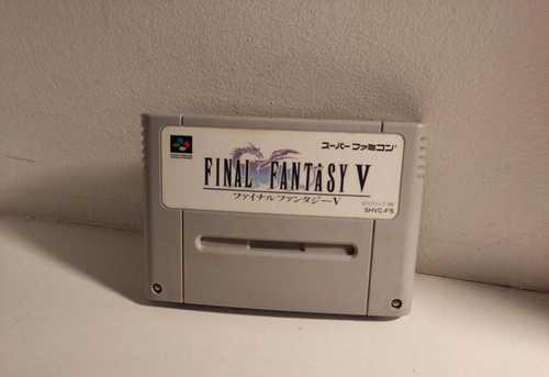 Картридж snes Final Fantasy 5 V