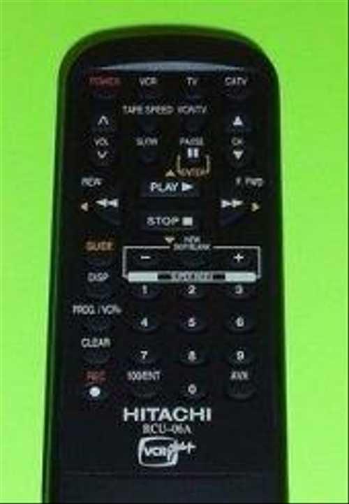Пульт Д/У Hitachi RCU-06 (TV/VCR)