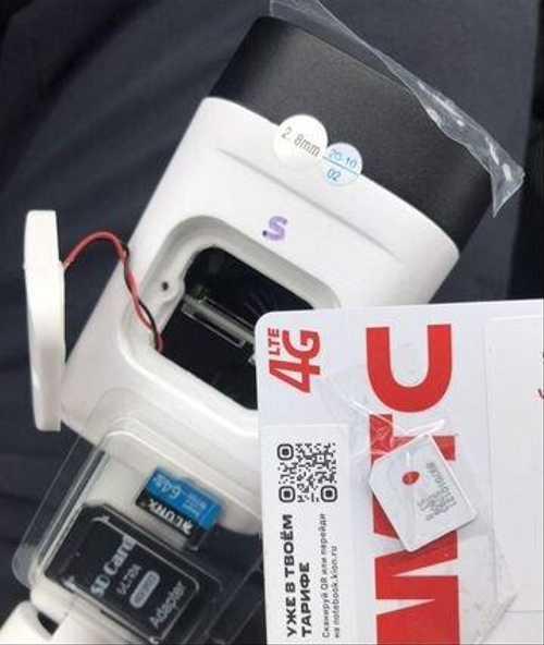 Видеокамера с sim картой 4G