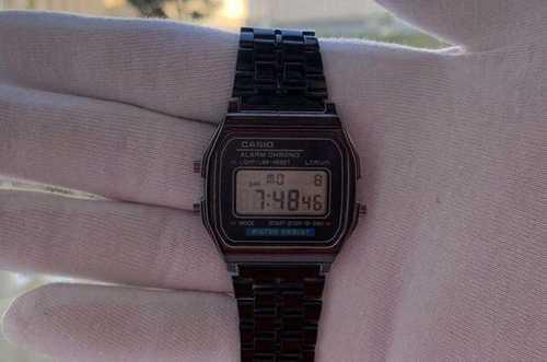 Часы Casio Vintage Illuminator чёрные