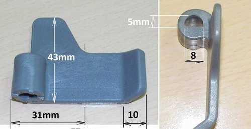 Лопатка для перемешивания (тестомес) хлебопечка LG