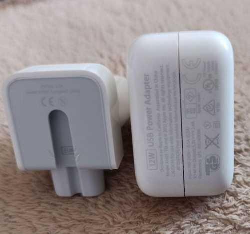 Оригинальный блок зарядки Apple с USB-A