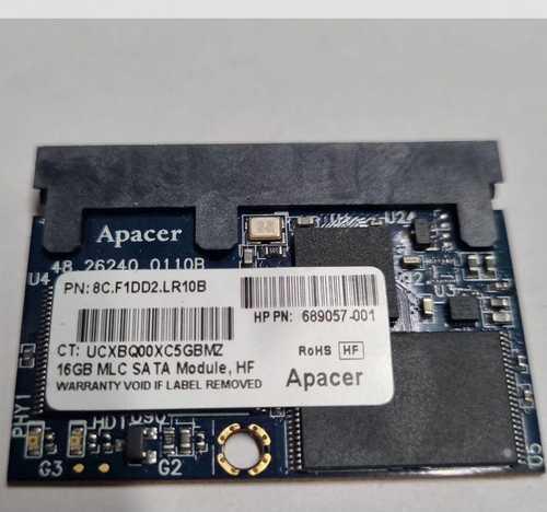 Ssd Apacer SATA 16Gb