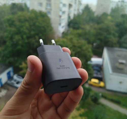 Зарядка samsung 25w/Samsung Зарядка 25W