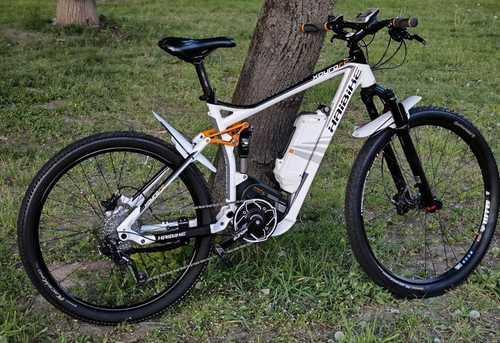 Горный электро велосипед Haibike Xduro двухподвес