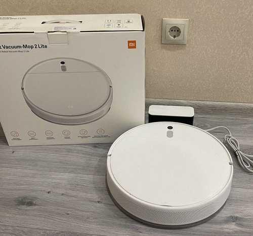 Робот пылесос xiaomi моющий mop2lite