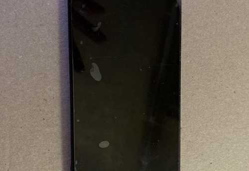 Дисплейный модуль Samsung A127F в рамке (черный)