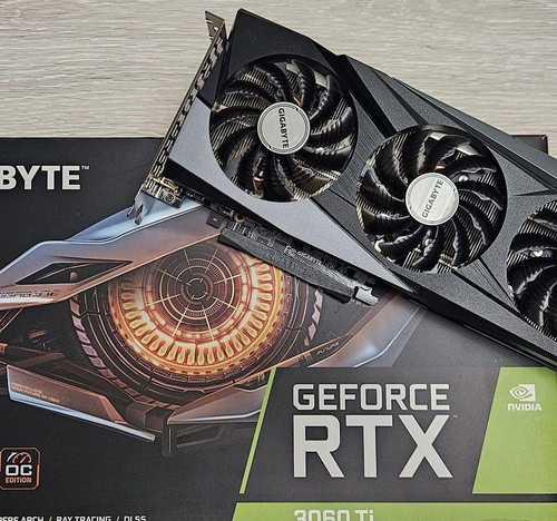 RTX 3060 Ti, 8Gb, Samsung/комплект