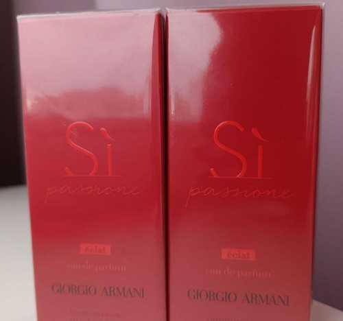 Giorgio Armani Si Passione Eclat 50мл новые