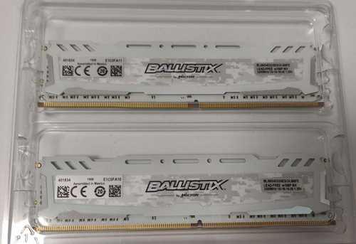 Оперативная память ddr4 crucial ballistix 2x8