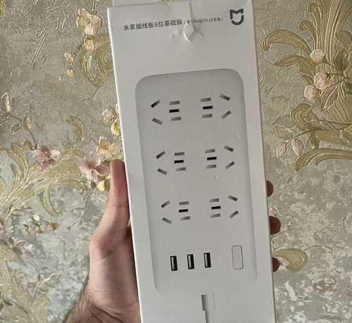 Сетевой фильтр Xiaomi Mi Power Strip, 6 розеток