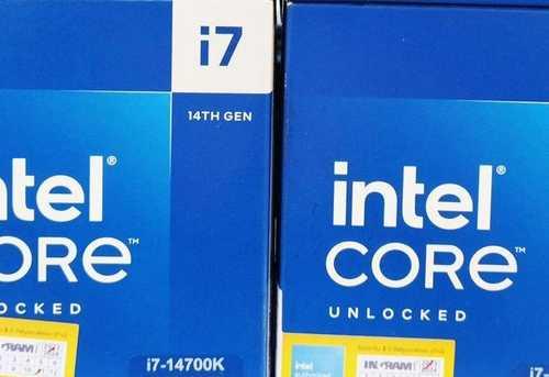 Intel Core i7-14700K BOX в наличии