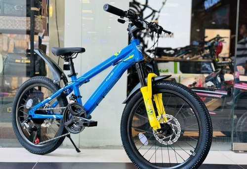 Велосипед детский скоростной funsi 602 21s 20 сини