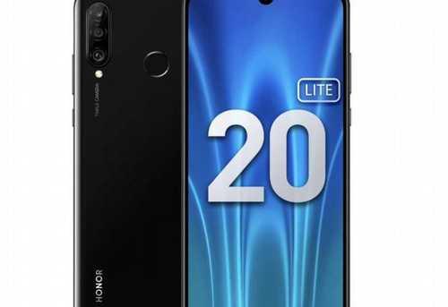 Honor 20 lite 4/128 черный