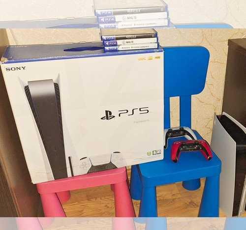 Sony playstation 5 с дисководом игры