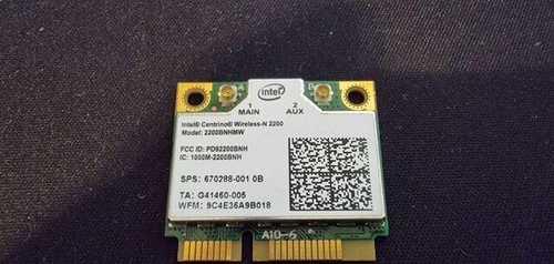 Wifi адаптер intel 2200bnhmw mini PCI-E