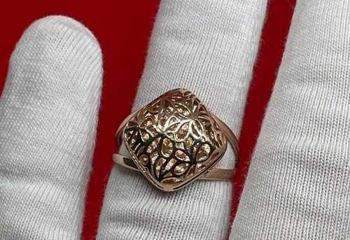 Золотое кольцо СССР проба 585 размер 17