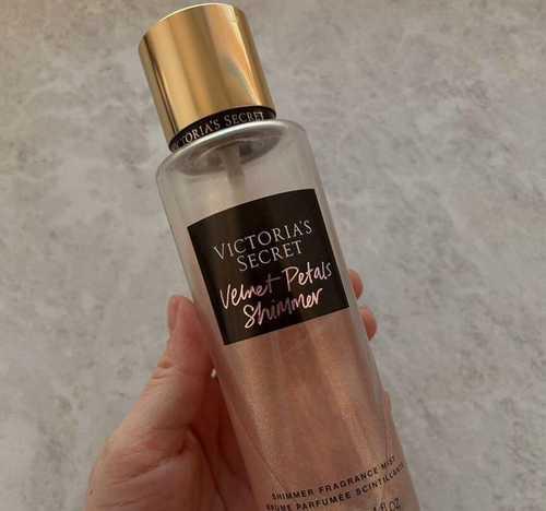 Victoria secret спрей velvet petals shimmer