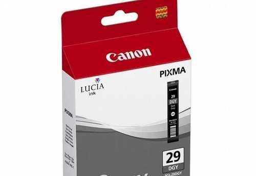 Картридж Canon PGI-29 DGY Струйный Темно-серый 36м