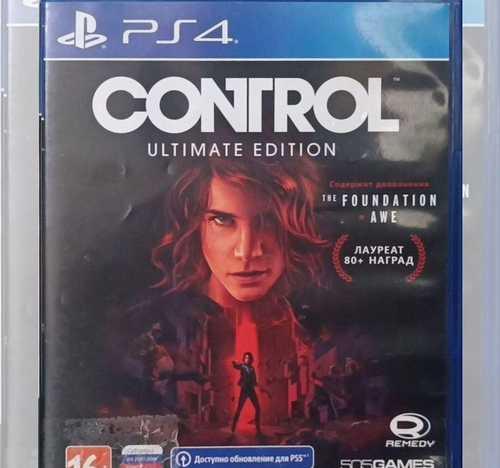 Диск игра control ps4 playstation