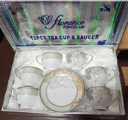Чайный сервиз 6 персон. Florance porcelain
