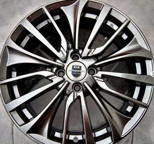 K&K Flanker 6.5x17 5*114.3 ET45 DIA66.1 Дарк платинум Литой