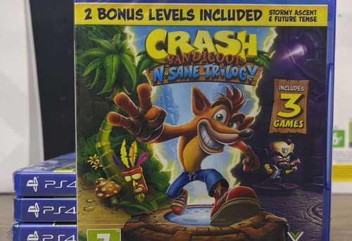 Crash Bandicoot N.Sane Trilogy PS4 Новый