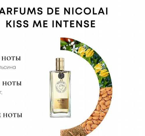 Распив parfums DE nicolai kiss ME intense 3 мл