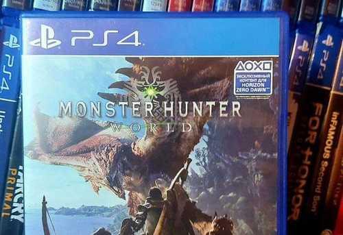 PS4 Monster hunter world ps4