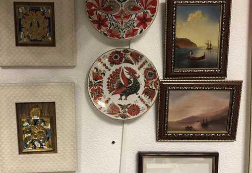 Декоративные тарелки на стену лфз
