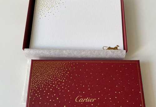Cartier чистые листы бумаги в коробке 16,5 х 12 см